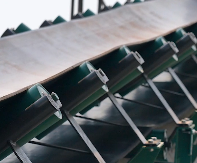 TROUGHING IDLER FRAME - 35DEG BW600MM